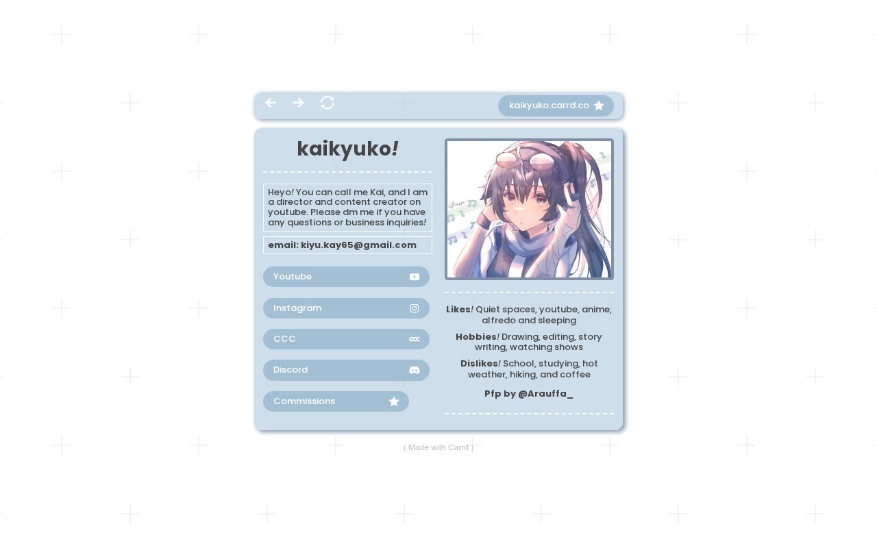 kaikyuko’s carrd